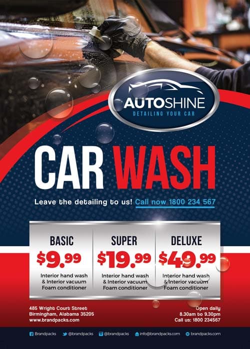 Mobile Car Wash Logo Ideas Mechanic Logo Design On Behance 