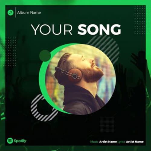Spotify Album Template Printable Word Searches